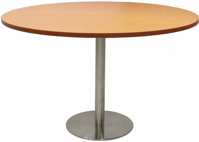 Disc Base Round Table – IOF – Ideal Office Furniture Solutions