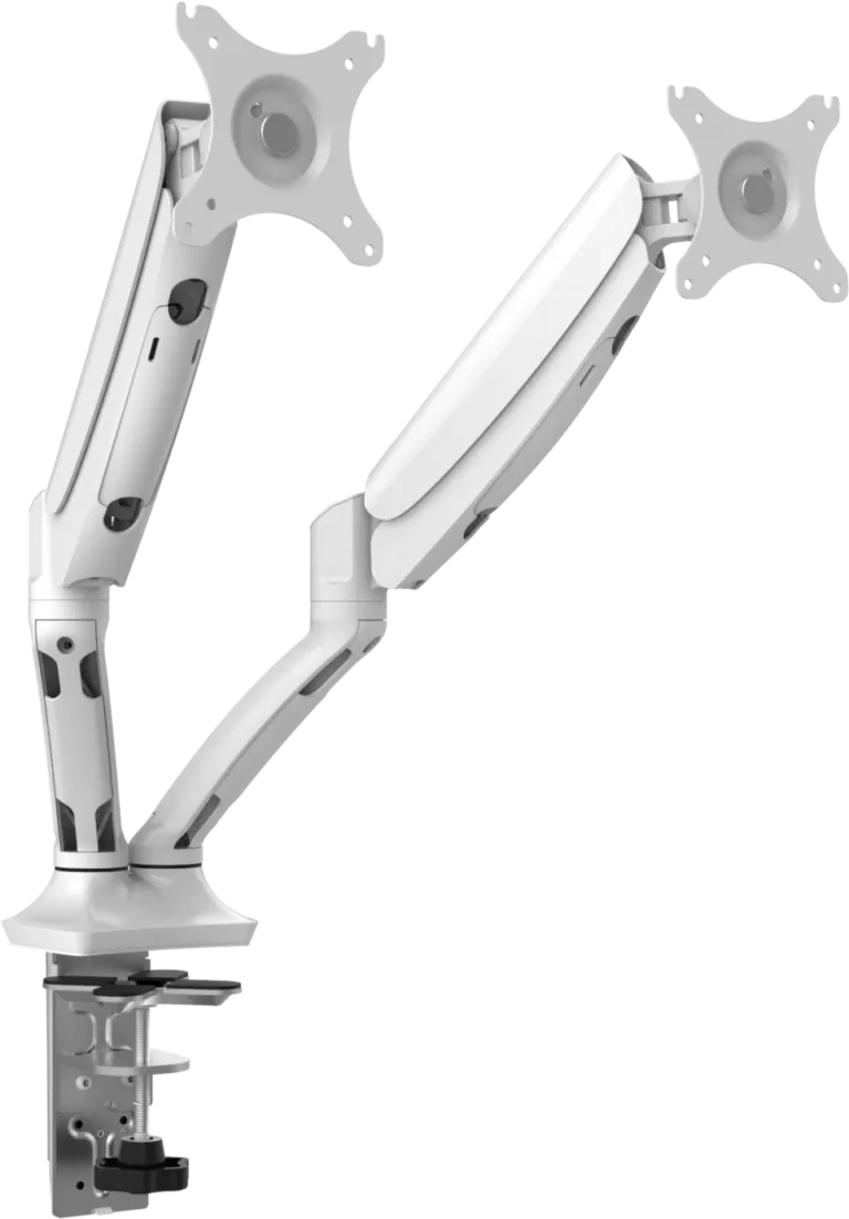 Executive Gas Spring Dual Monitor Arm – IOF – Ideal Office Furniture ...