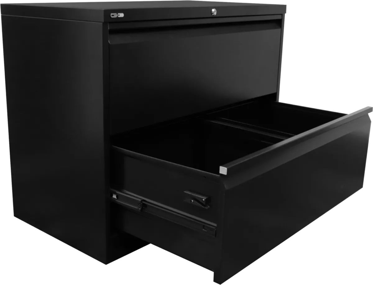 Commercial 2 Drawer Lateral Filing Cabinets – IOF – Ideal Office ...
