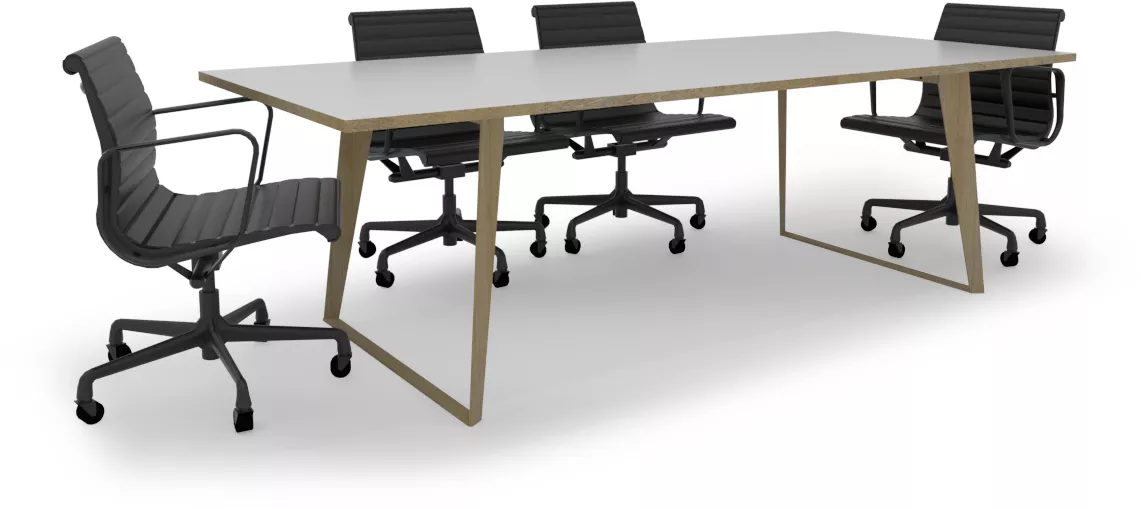 Razor (Woodgrain Leg) – Boardroom Table – IOF – Ideal Office Furniture ...