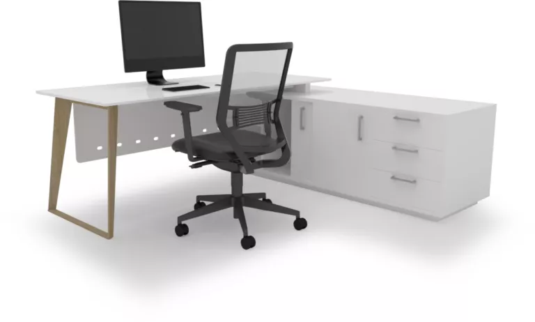 Razor (Woodgrain Leg) – Manager Desks – IOF – Ideal Office Furniture ...