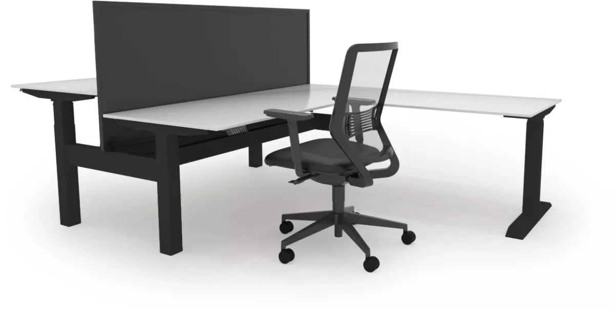Vertx Straight – Corner Workstation – IOF – Ideal Office Furniture ...
