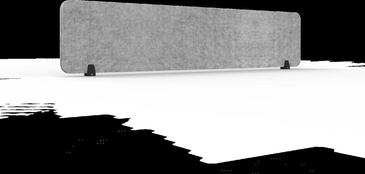 NEW Desk Mounted Eco Panel Screen – IOF – Ideal Office Furniture Solutions