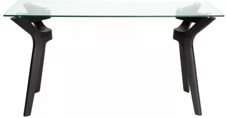 Murf Collection Rectangular Glass Console Table – IOF – Ideal Office ...