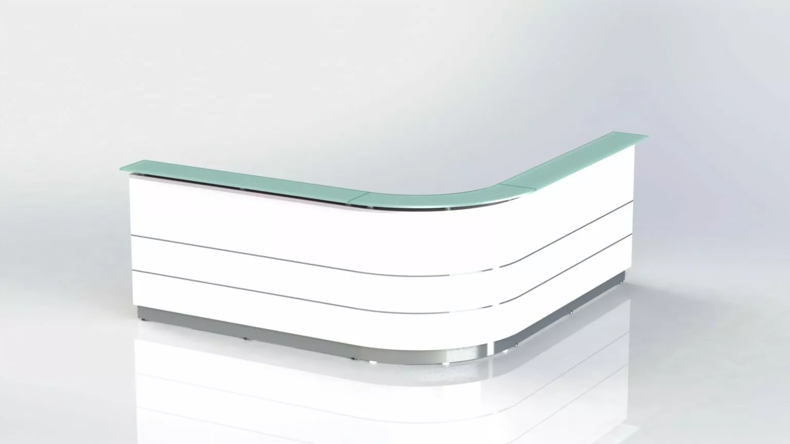 Polaris Modular Reception Counter – IOF – Ideal Office Furniture Solutions