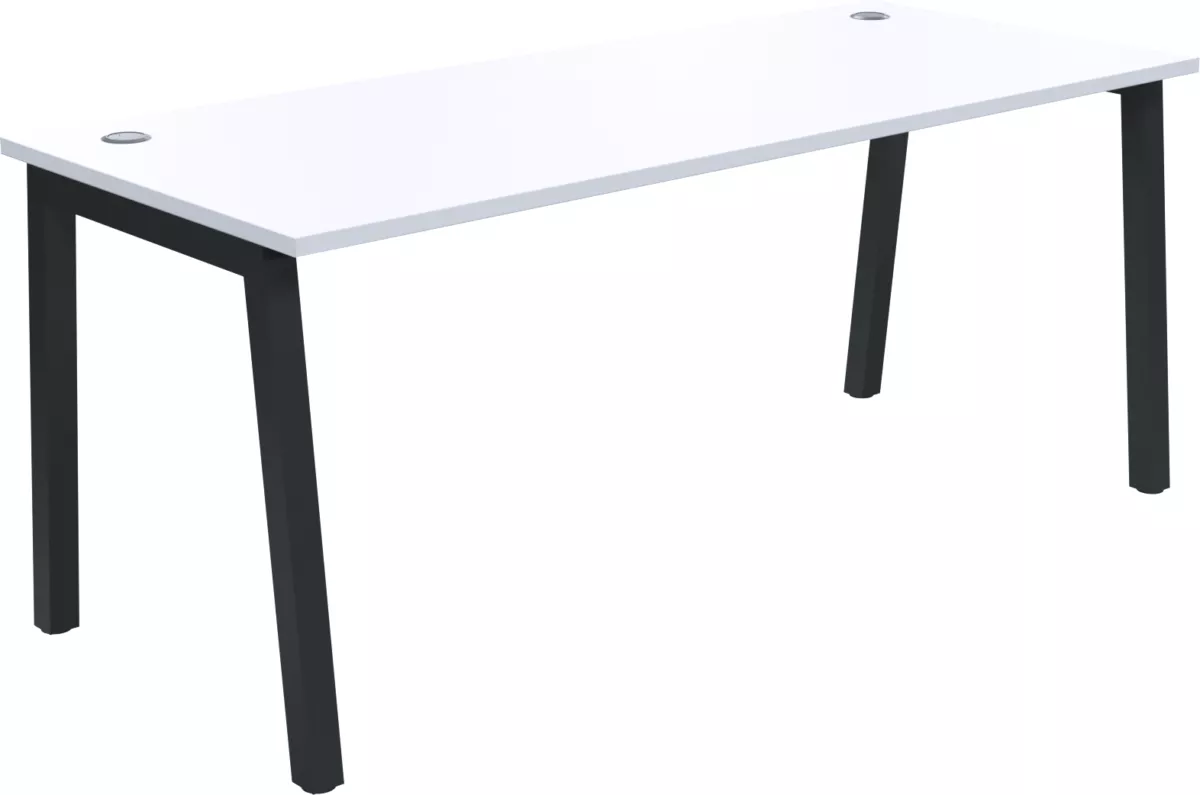 LEAN Desk With 2 Cable Holes – IOF – Ideal Office Furniture Solutions