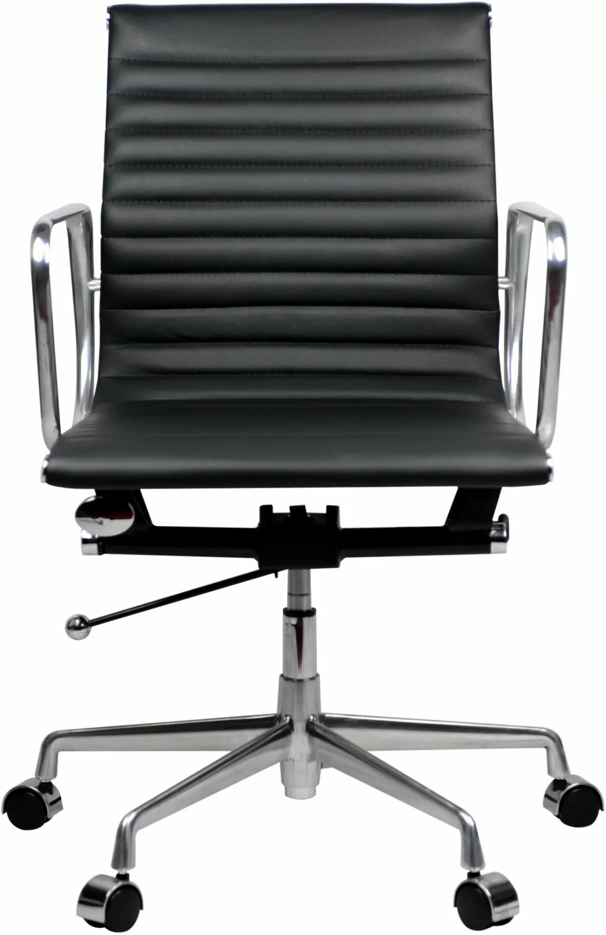 Aero Mid Back Leather Chair – IOF – Ideal Office Furniture Solutions