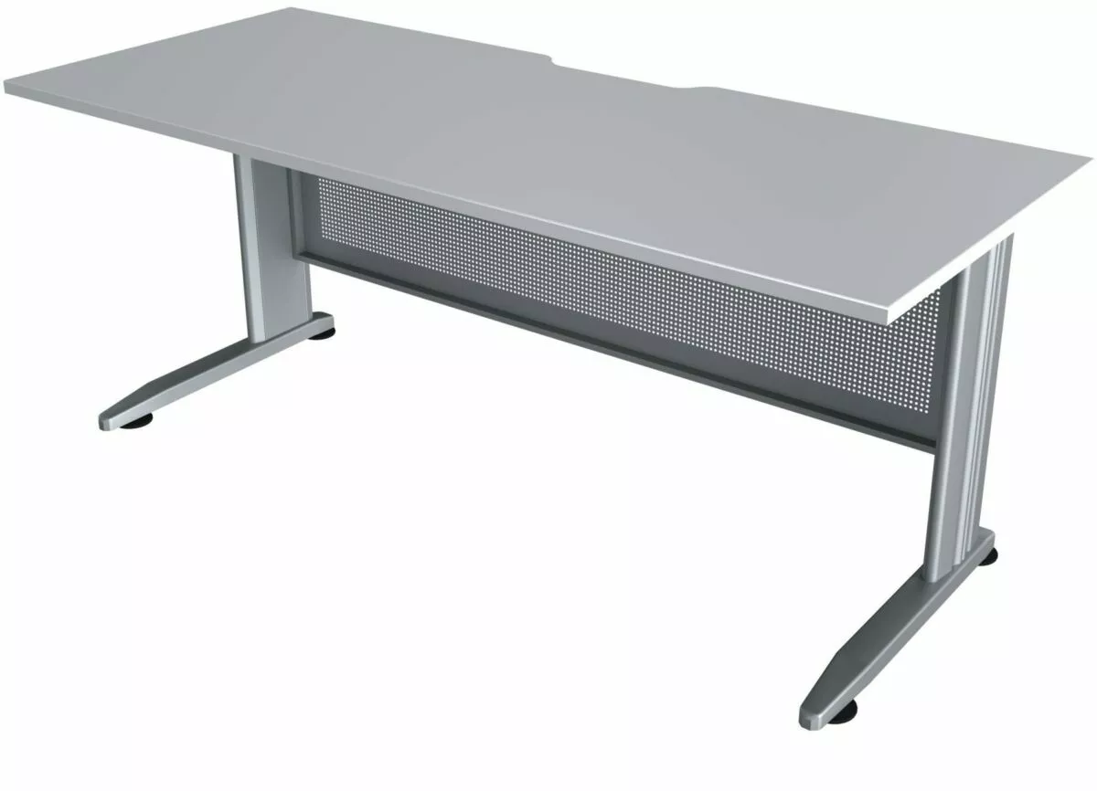 cSPACE Desk With Modesty Panel and Cable Scallop – IOF – Ideal Office ...