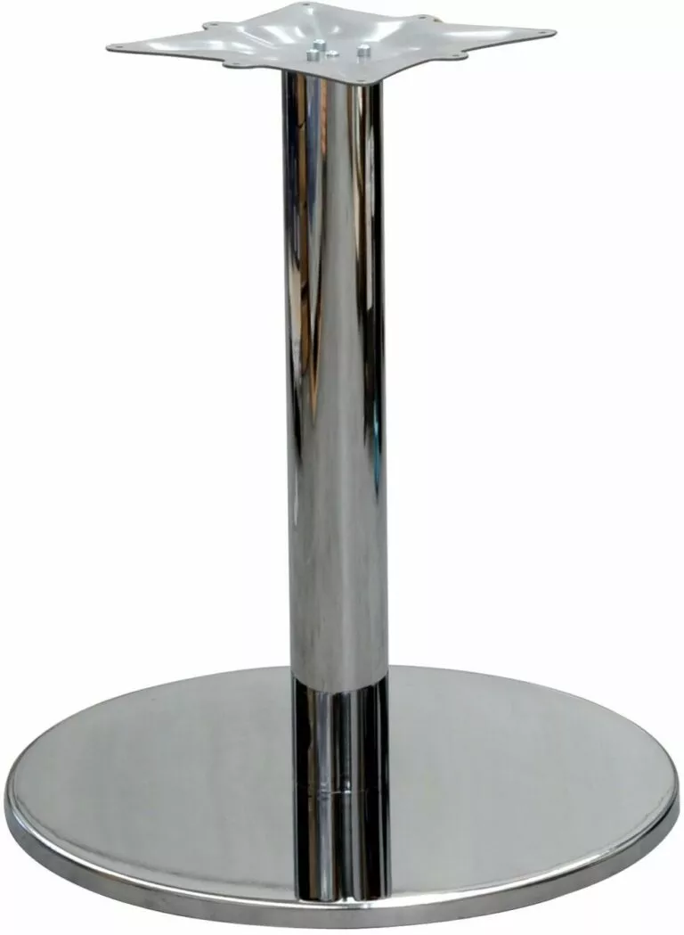 Round Meeting Table Disc Base in Chrome – IOF – Ideal Office Furniture ...