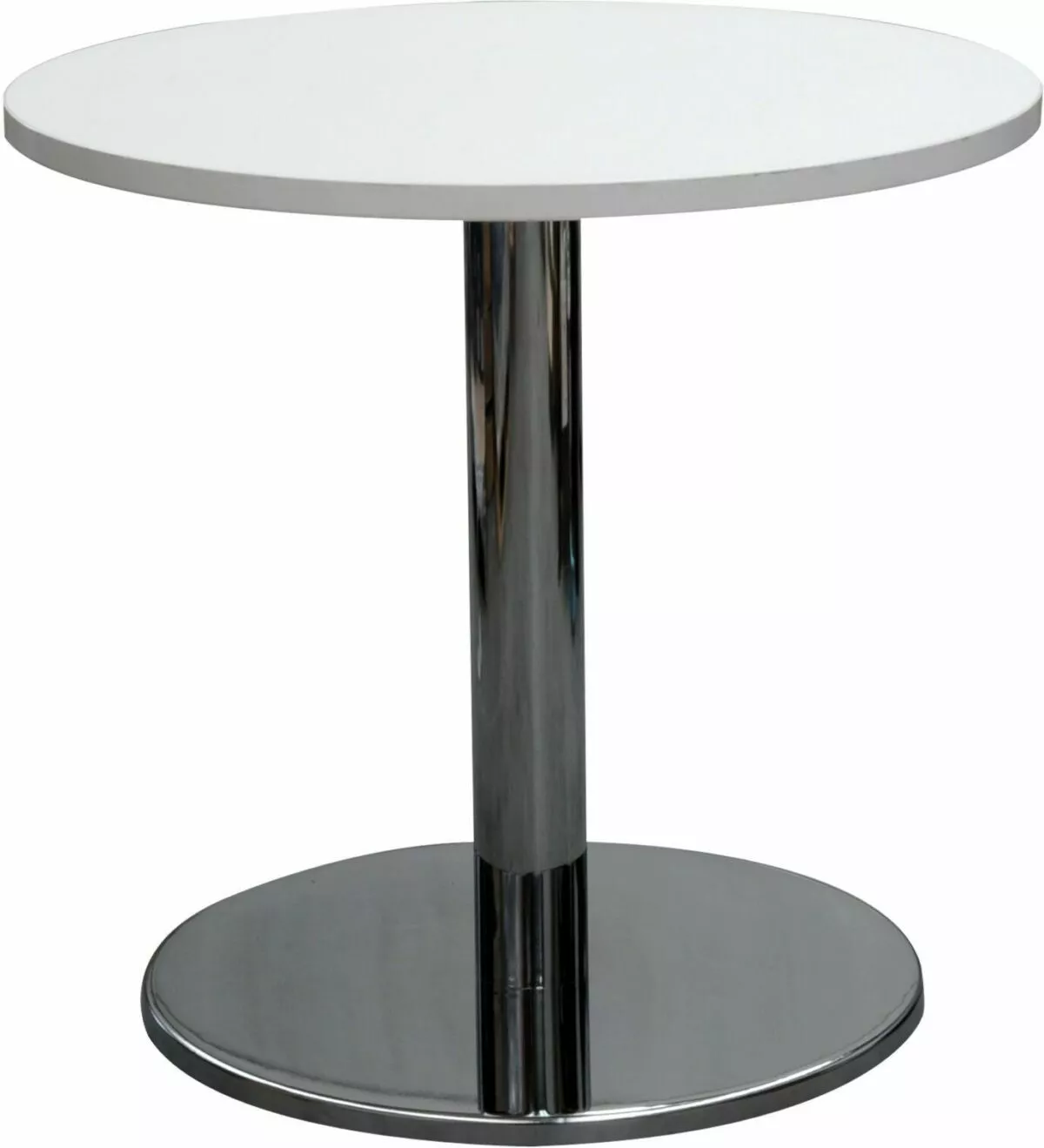 Round Meeting Table Disc Base in Chrome – IOF – Ideal Office Furniture ...