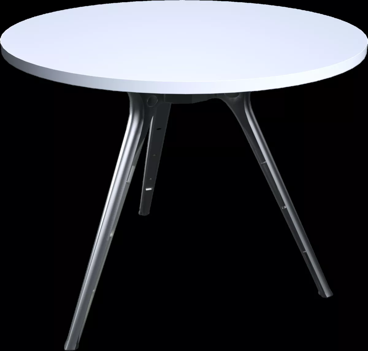 KENEK Round Table Frame – IOF – Ideal Office Furniture Solutions