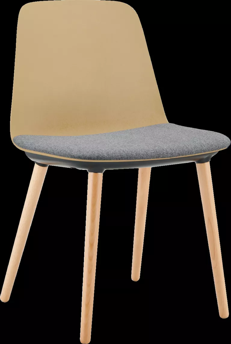 LAYLA Timber Leg Chair – IOF – Ideal Office Furniture Solutions
