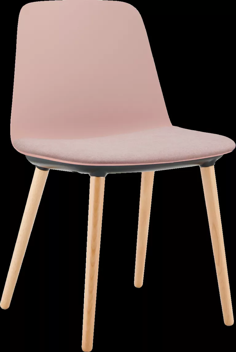 LAYLA Timber Leg Chair – IOF – Ideal Office Furniture Solutions
