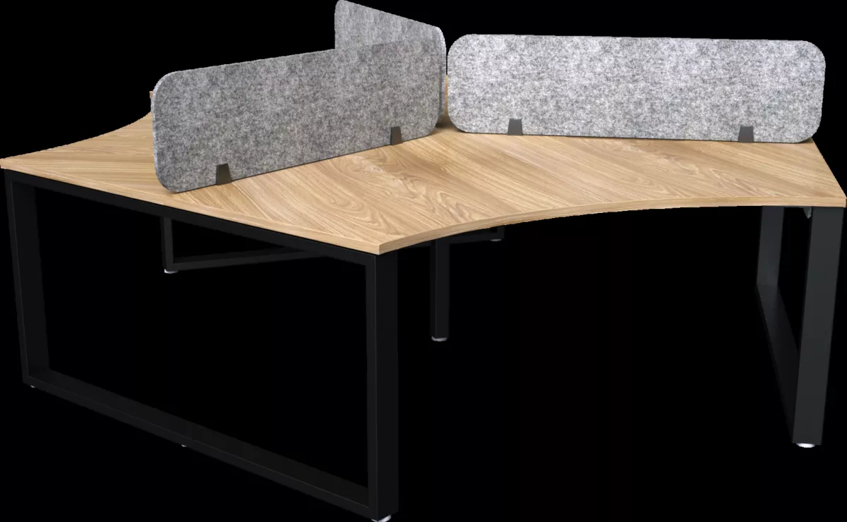 LOOP 120 Degree Workstations – IOF – Ideal Office Furniture Solutions