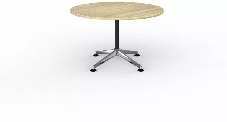 Modulus Fixed Leg round Meeting Table – IOF – Ideal Office Furniture Solutions