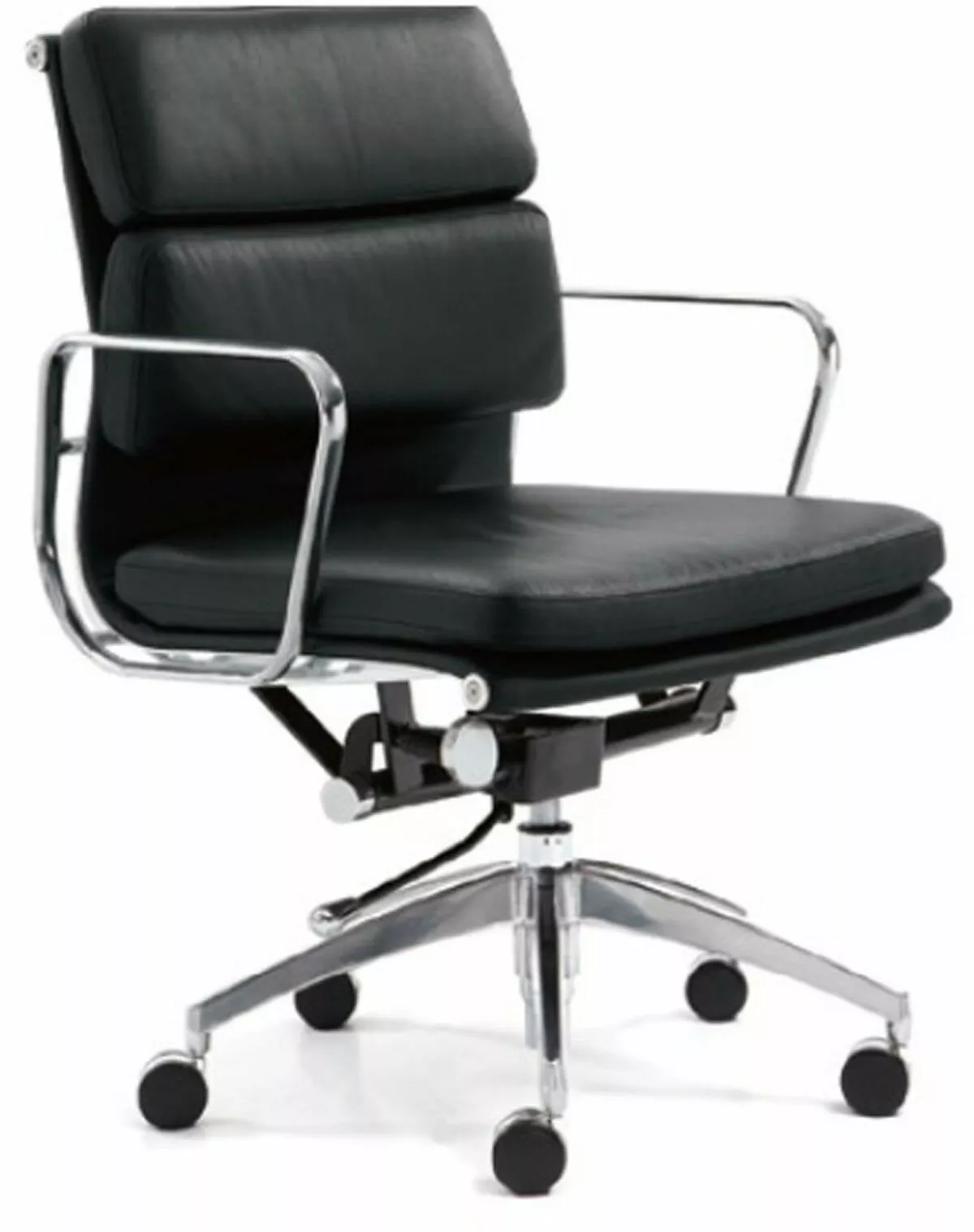 Manta Mid Back Leather Chair – IOF – Ideal Office Furniture Solutions