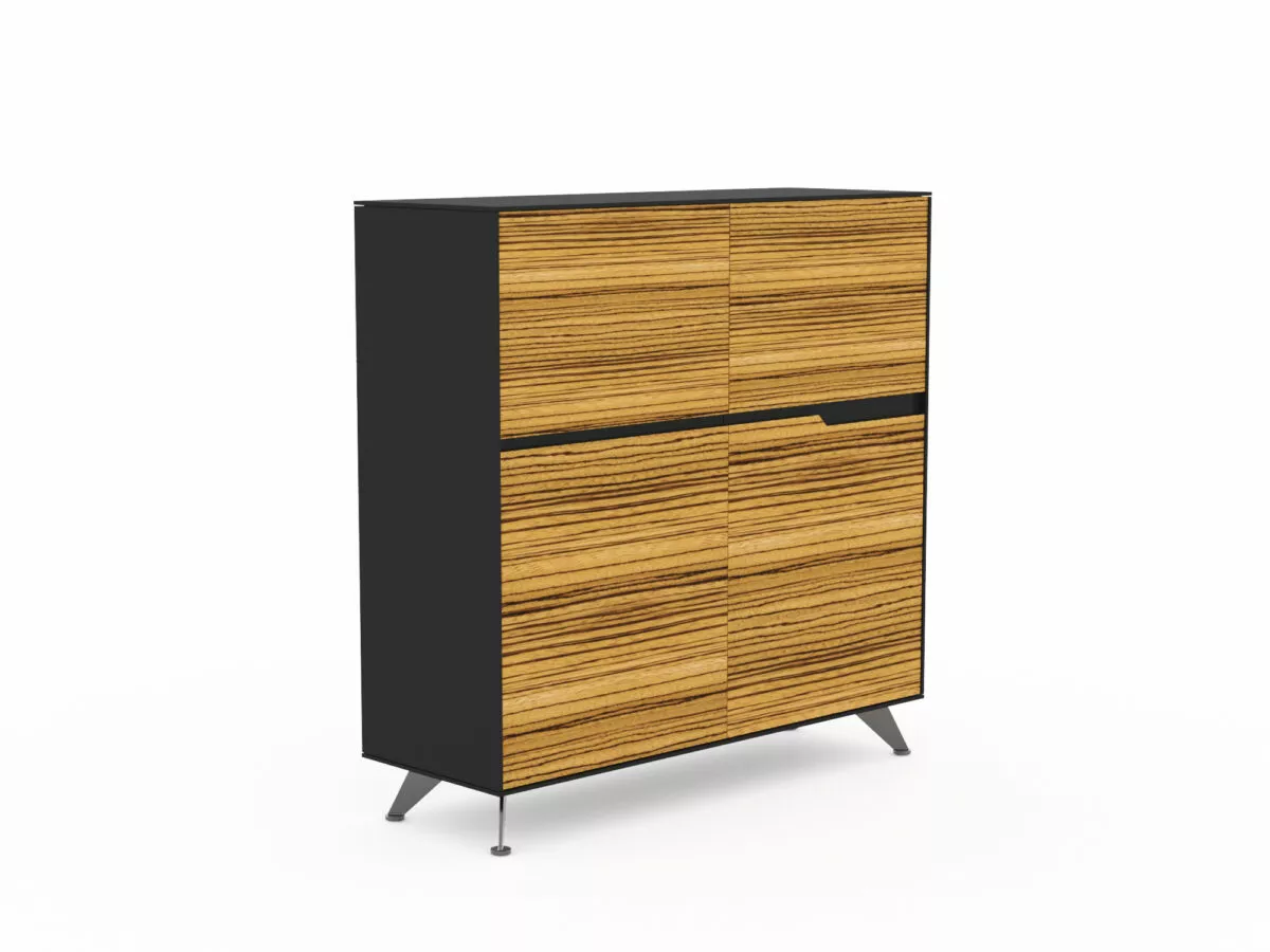 Novara 4 Door Cabinet – IOF – Ideal Office Furniture Solutions
