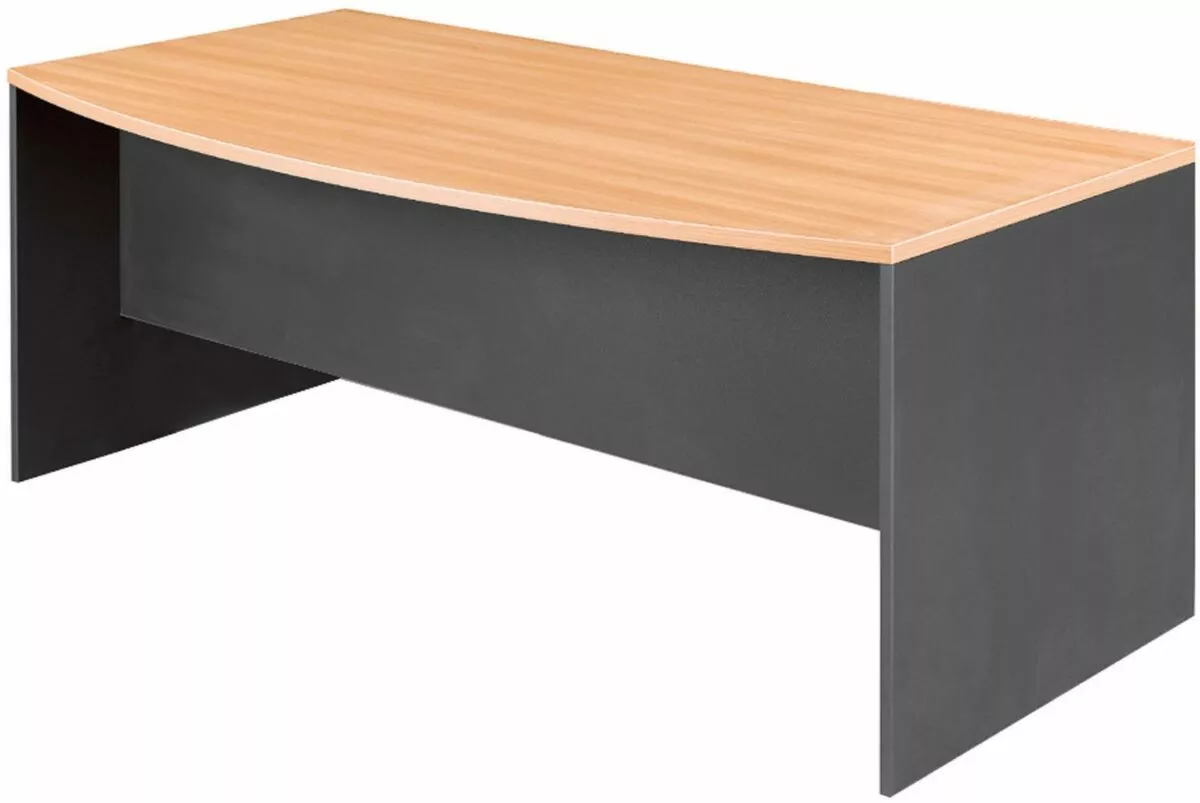 Desk Bow Front – IOF – Ideal Office Furniture Solutions