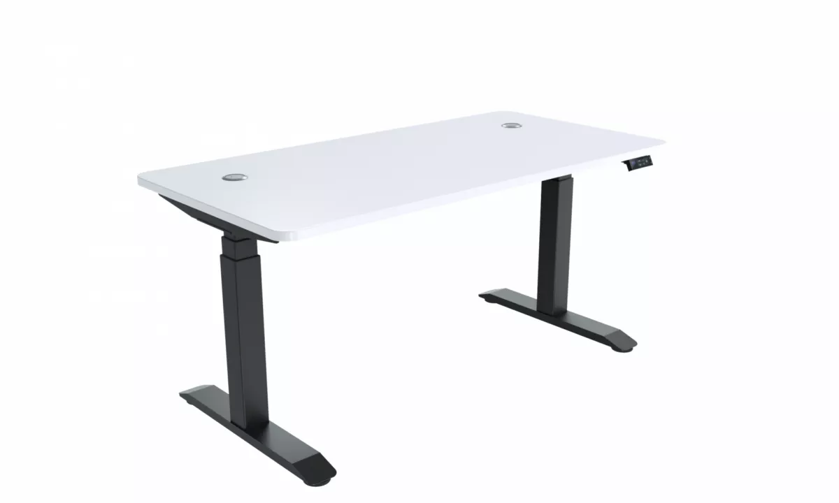 PRIMO 2 Motor Height Adjustable Straight Desk – IOF – Ideal Office ...