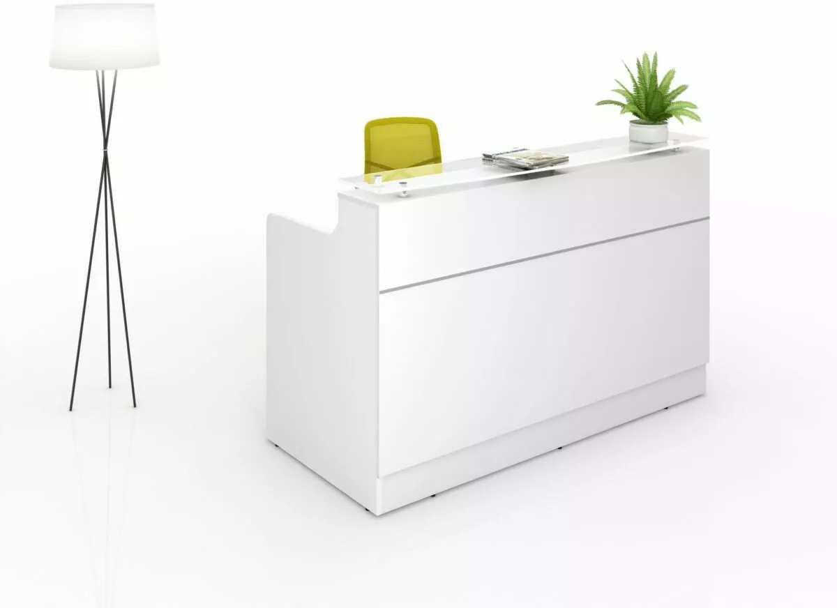 Classic Reception Counter – IOF – Ideal Office Furniture Solutions