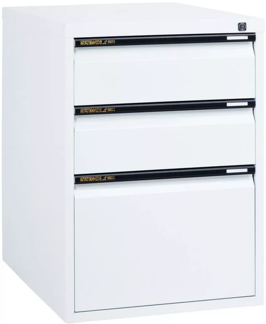 Statewide Mobile Pedestal – Two Personal Drawers + 1 File Drawer – IOF ...