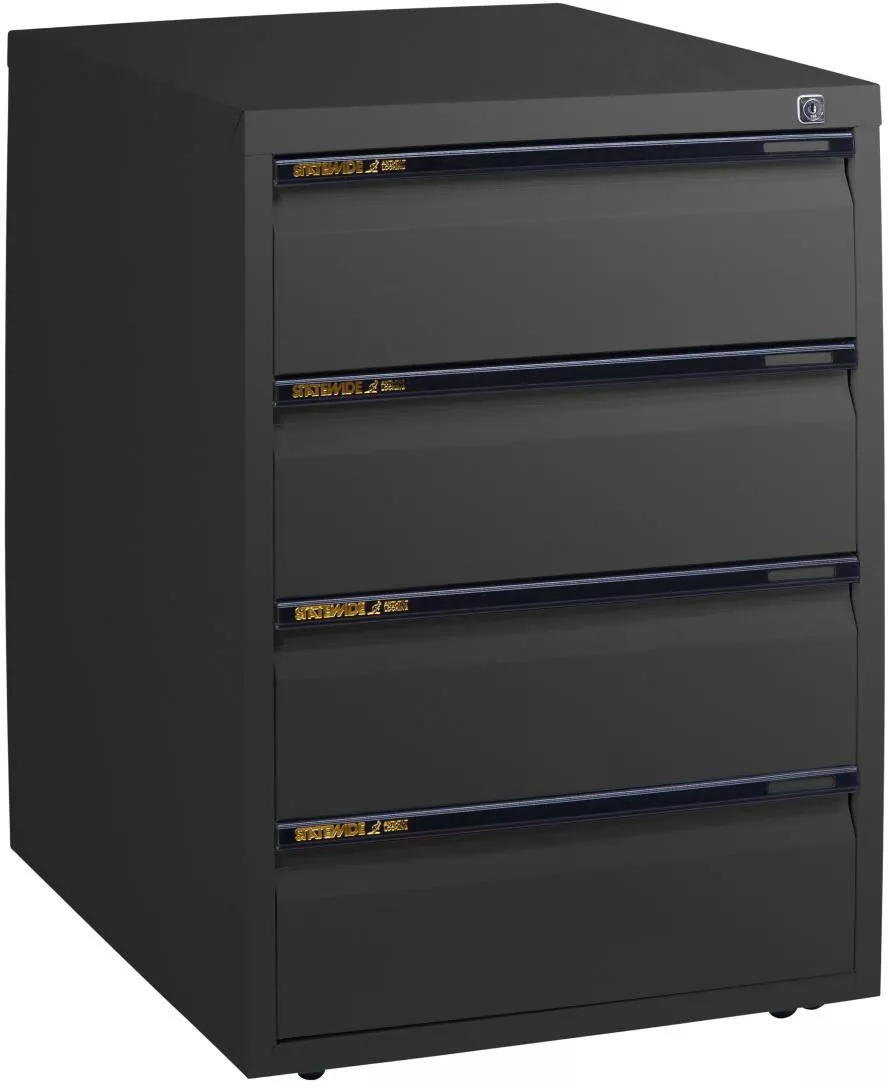 Statewide Mobile Pedestal – Four Personal Drawers – IOF – Ideal Office ...