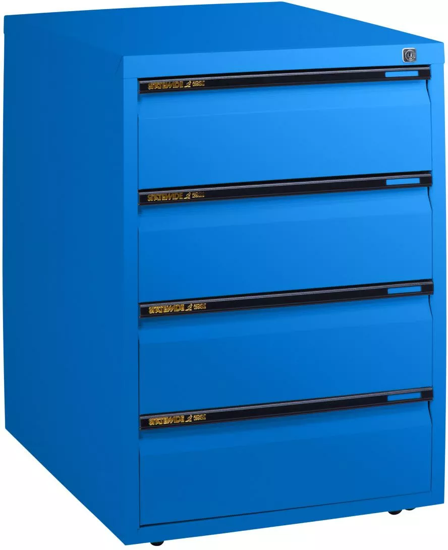 Statewide Mobile Pedestal – Four Personal Drawers – IOF – Ideal Office ...