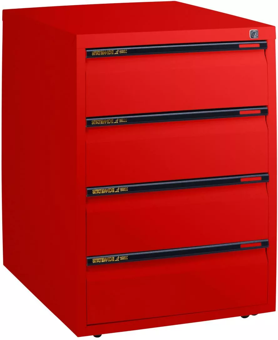 Statewide Mobile Pedestal – Four Personal Drawers – IOF – Ideal Office ...