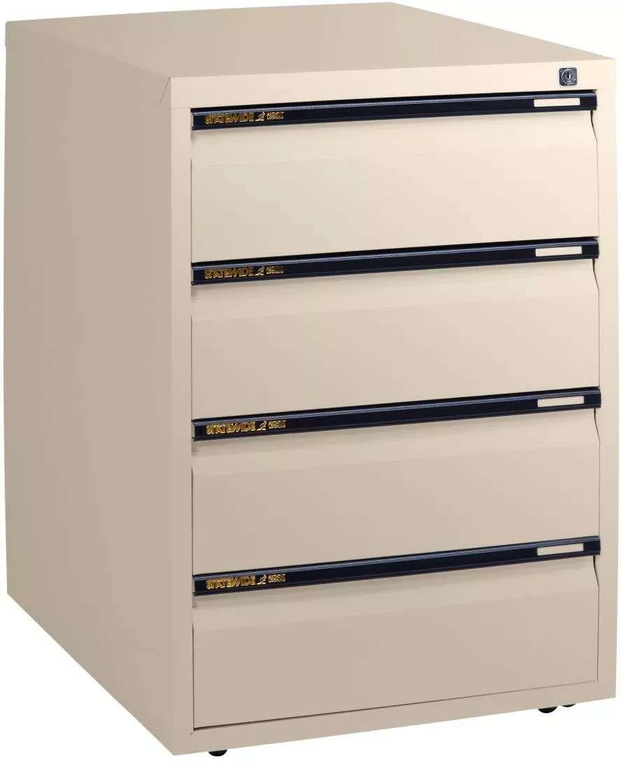 Statewide Mobile Pedestal – Four Personal Drawers – IOF – Ideal Office ...