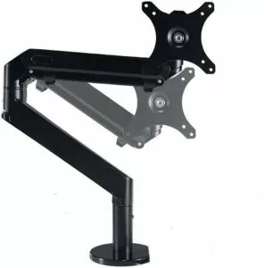 ZEUS Double Arm Monitor Holder – IOF – Ideal Office Furniture Solutions
