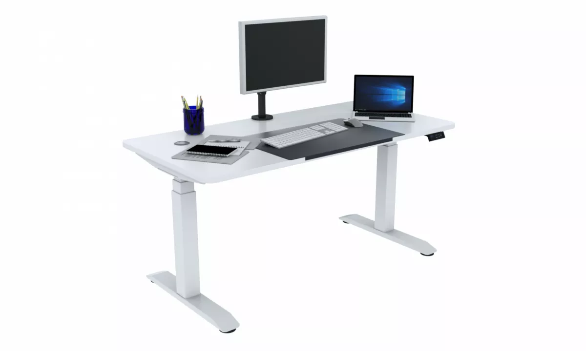 PRIMO 2 Motor Height Adjustable Straight Desk – IOF – Ideal Office ...