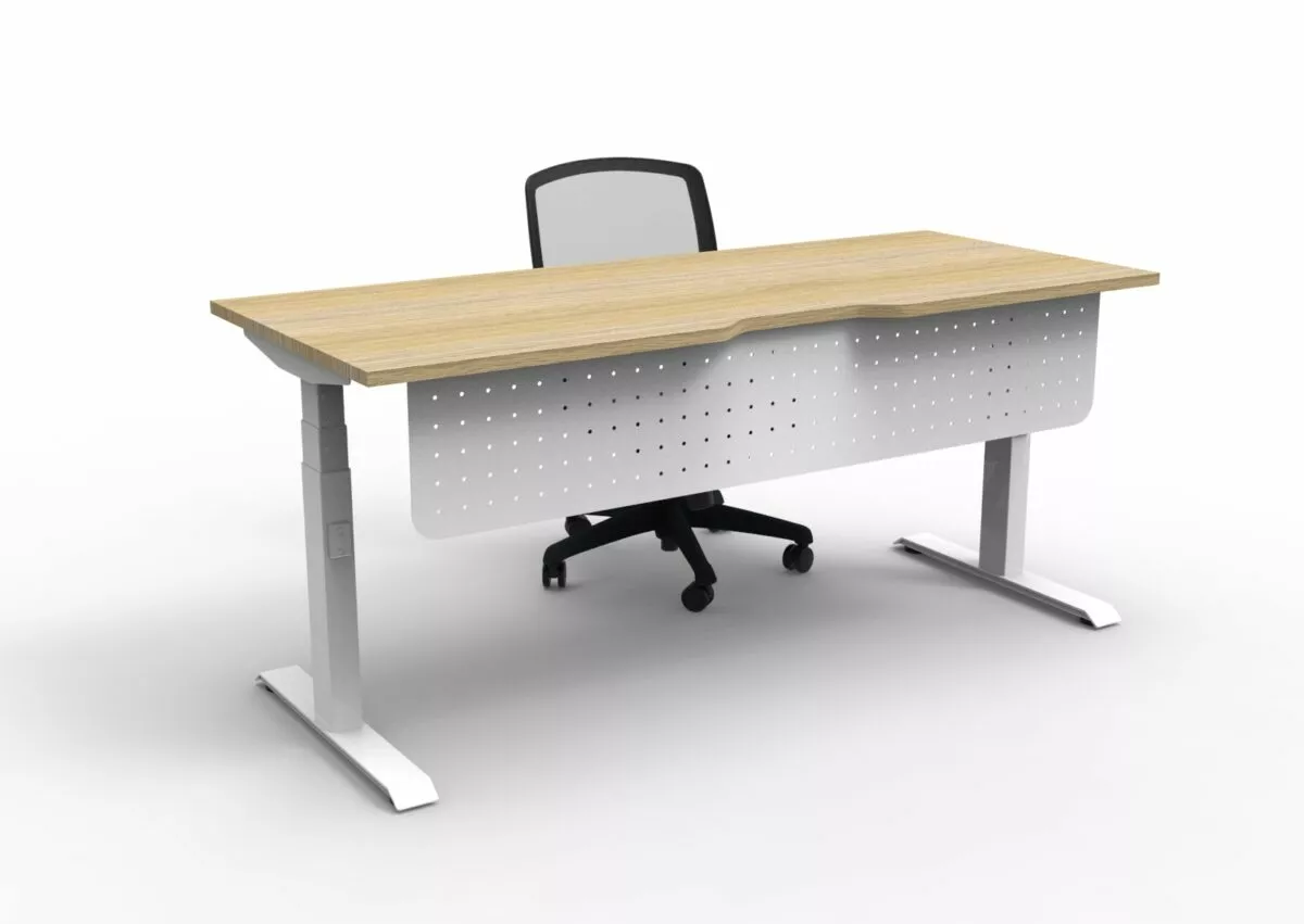 Arch Perforated Modesty Panel – IOF – Ideal Office Furniture Solutions